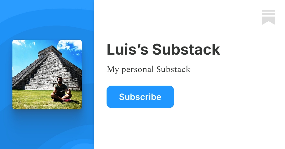 Luis’s Substack | LEPH | Substack