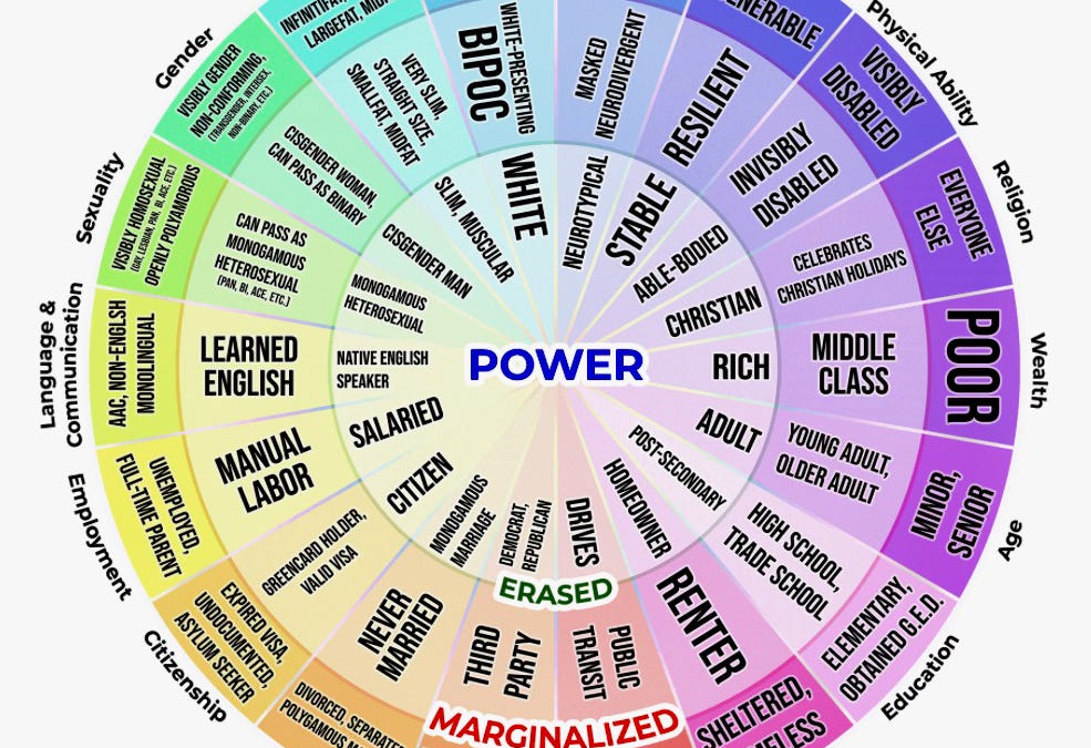 the Wheel of Privilege and Power: a cautionary reflection