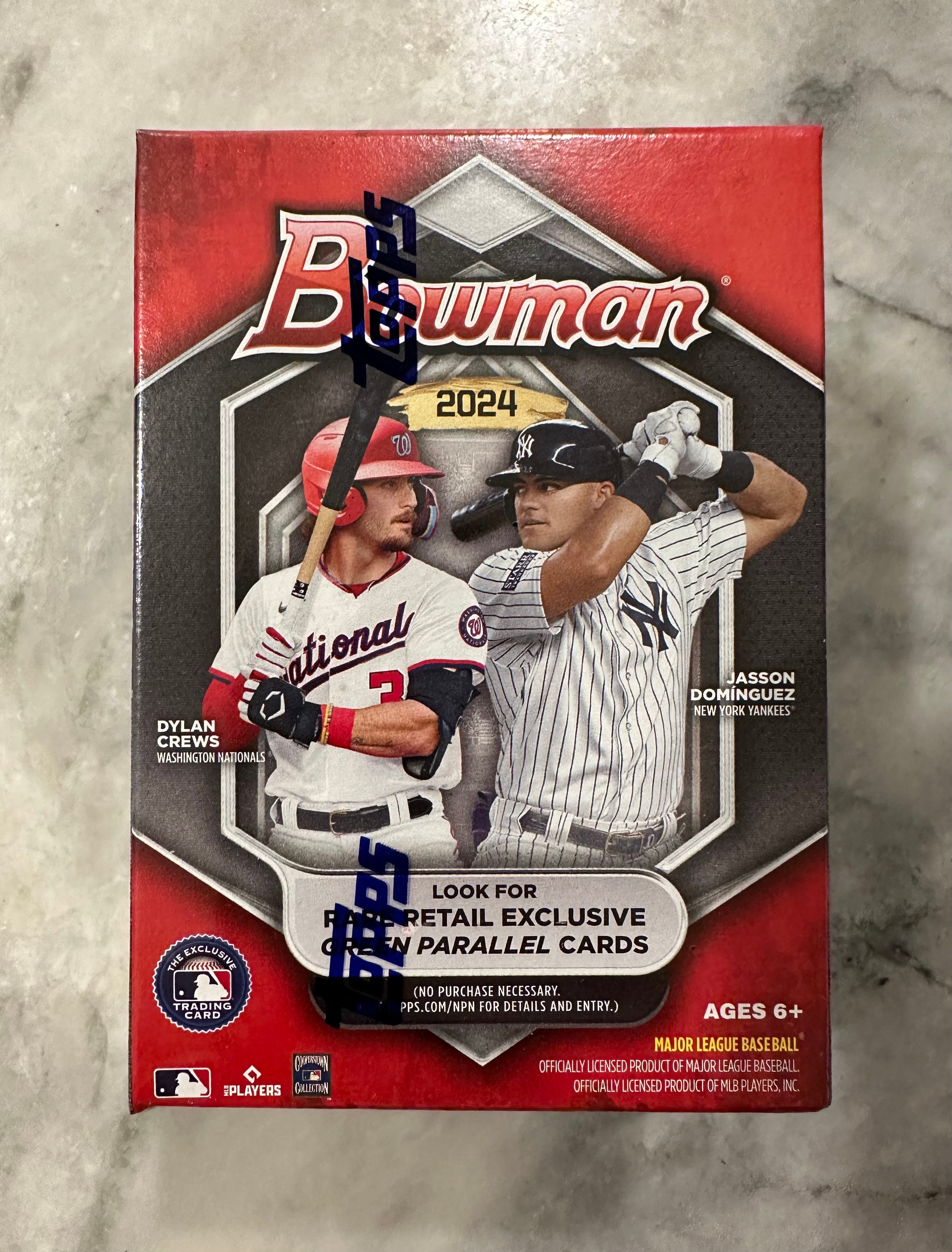 2024 Bowman Blaster Box Giveaway Winner - Big Bob's Cards