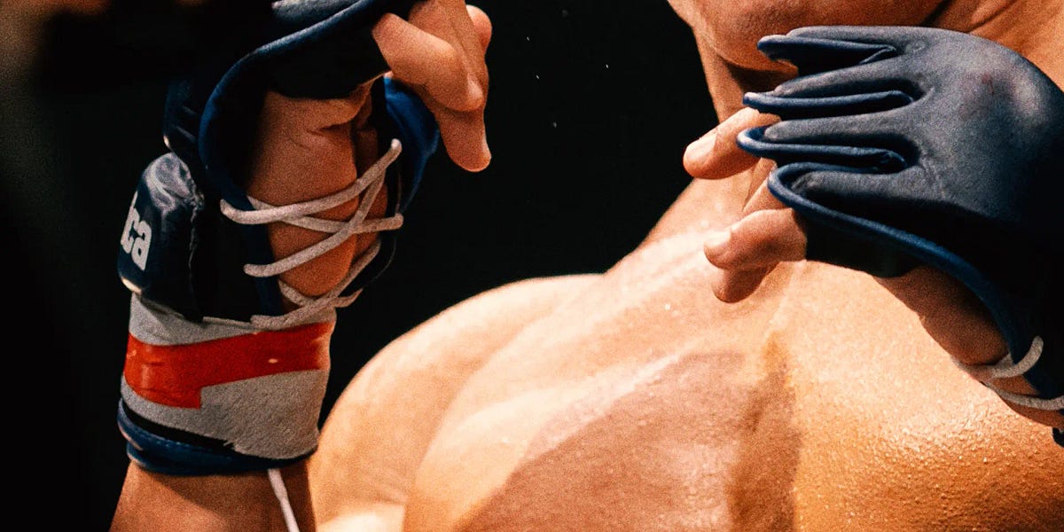 MMA fighter Mark Kerr biopic: The Rock and Oscar talk