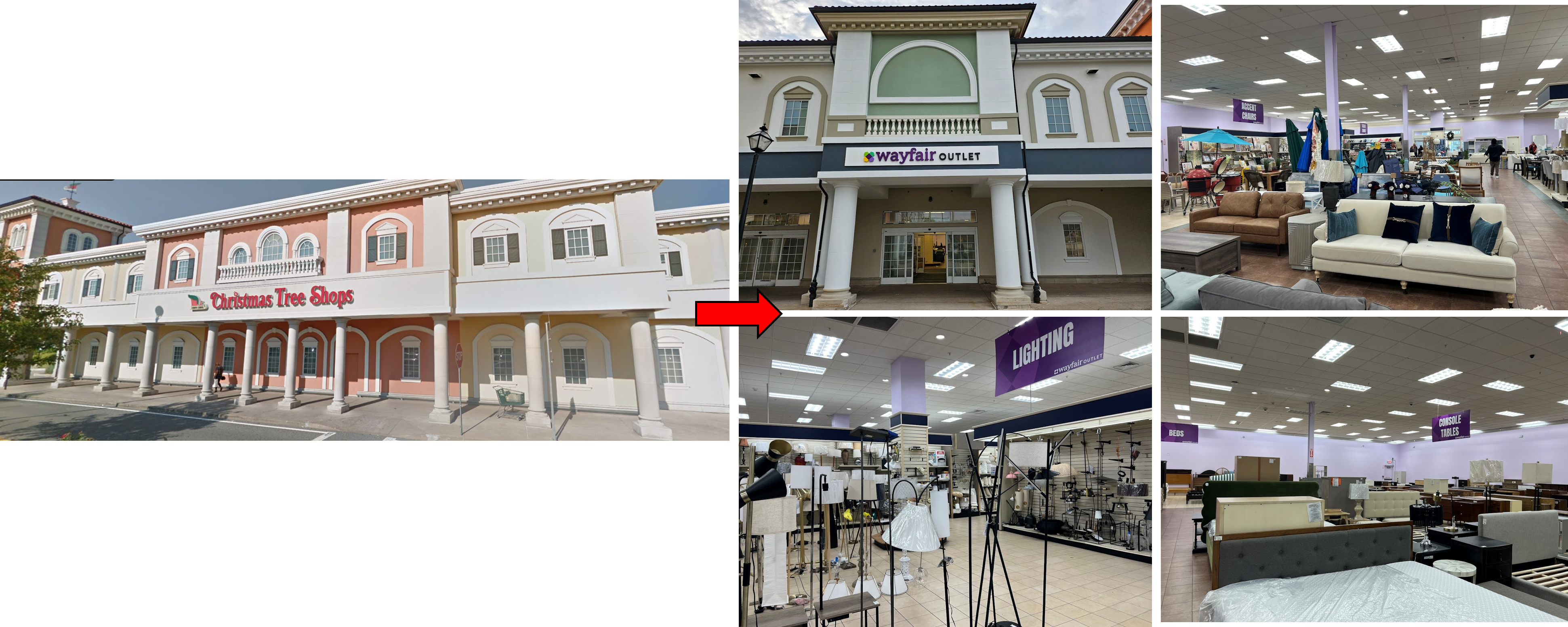 Wayfair Is Adding Outlet Stores in Repurposed Big Box Retail Space--And ...