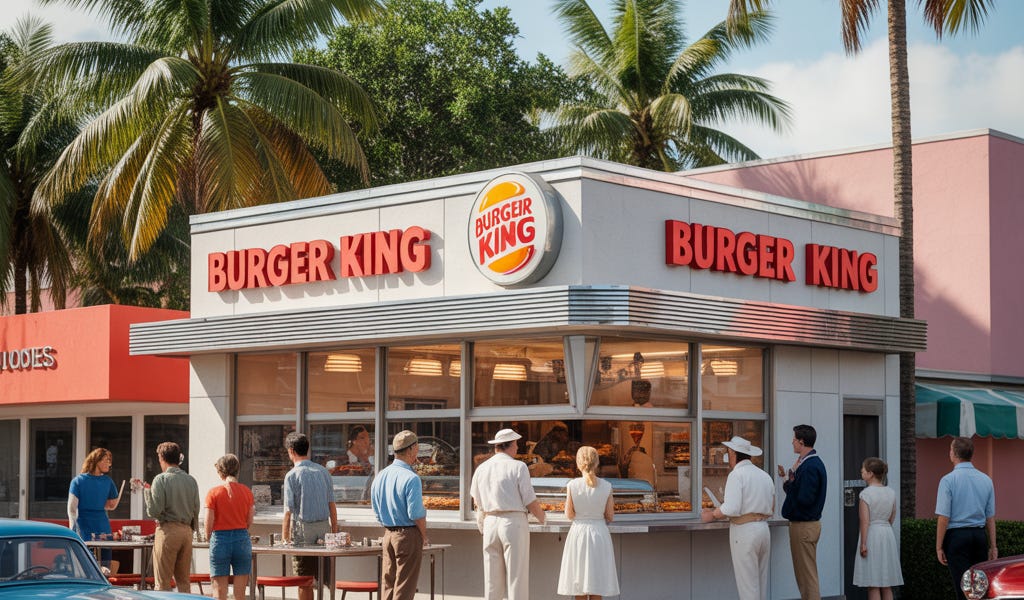 🍔 December 4, 1954 – The First Burger King Opens in Miami