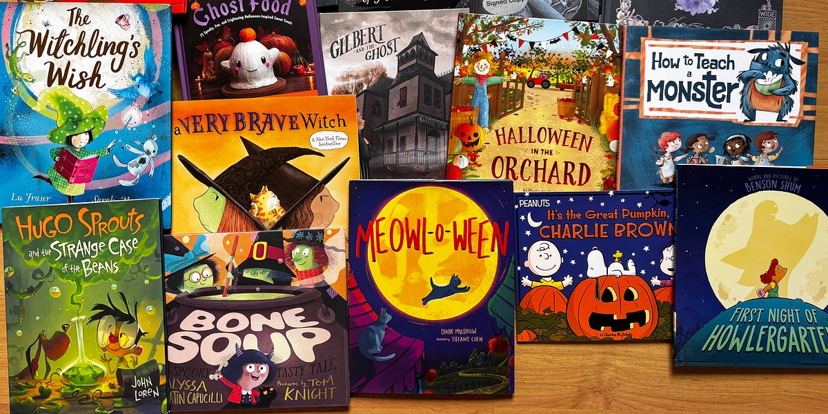 Haunted Halloween Reads: Spooktacular Children's Books, Bookish Crafts ...