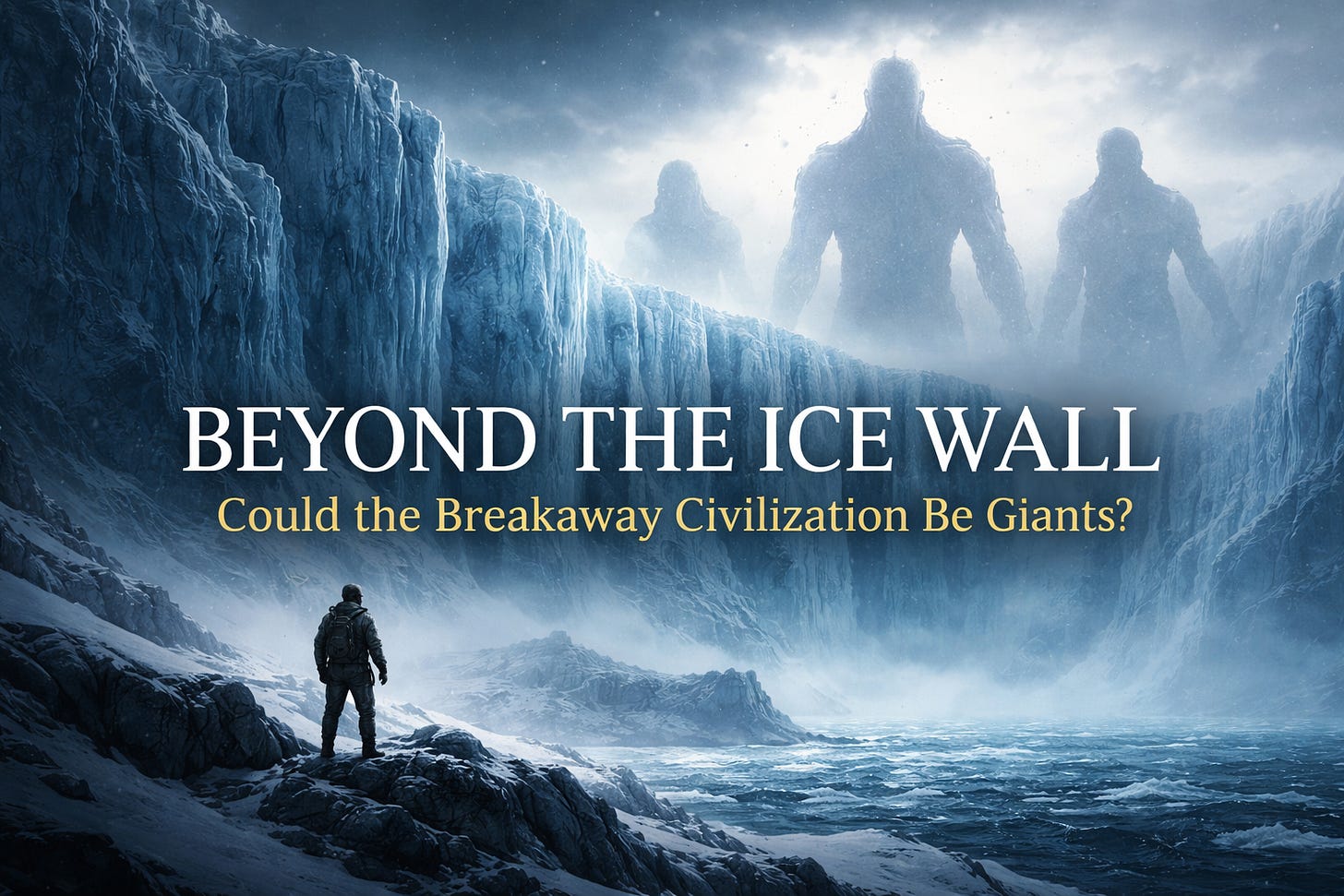 Beyond the Ice Wall Could the Breakaway Civilization Be Giants?