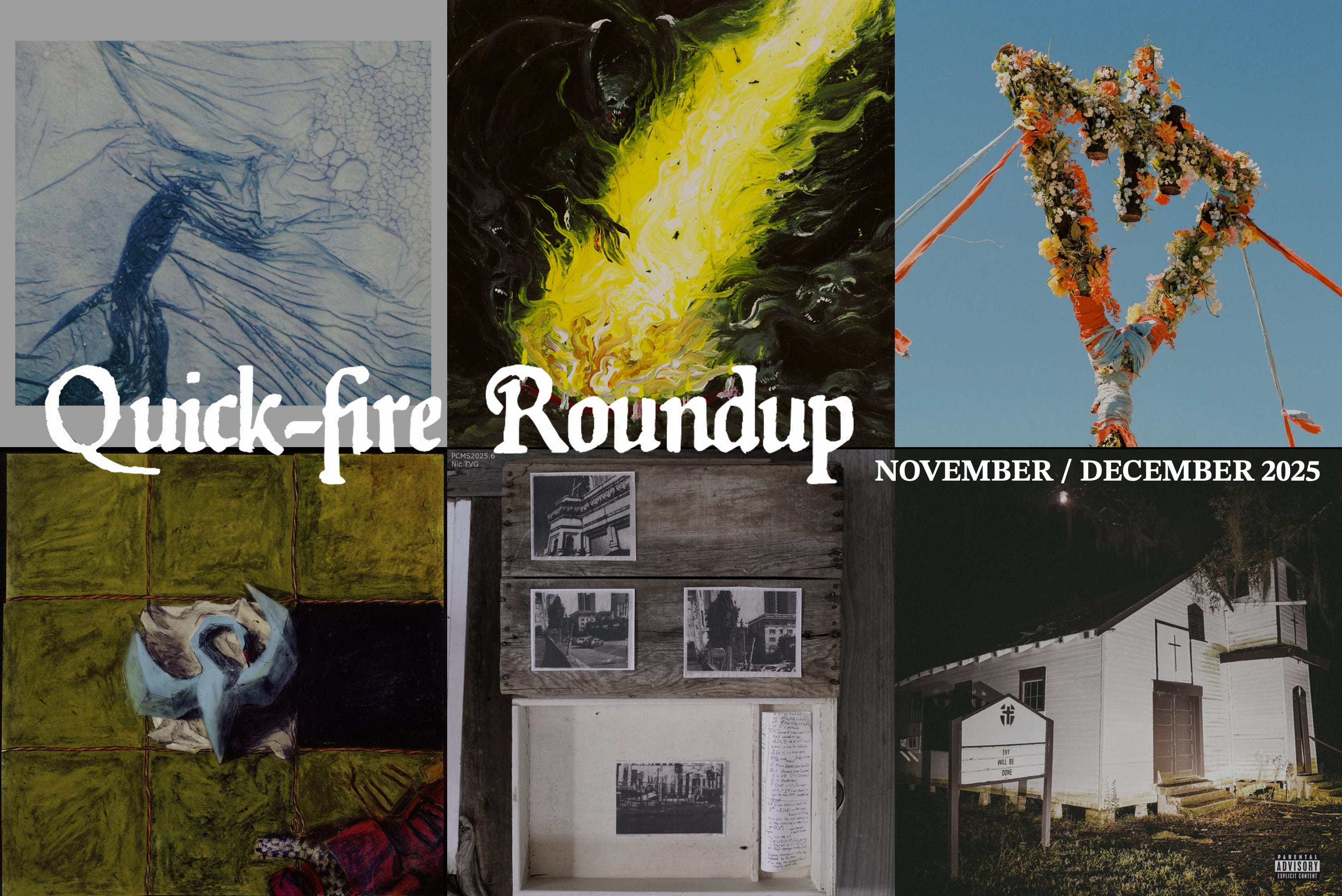 Quick-fire Roundup - November/December 2025