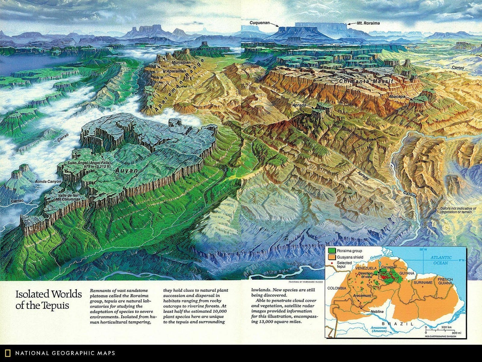 The AGS Globe: Exploring the Tepuis of South America