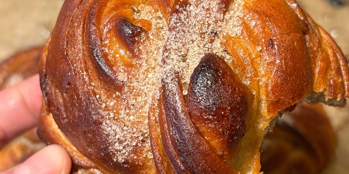 Cardamom buns - by Olga The Baker - Olga Bakes