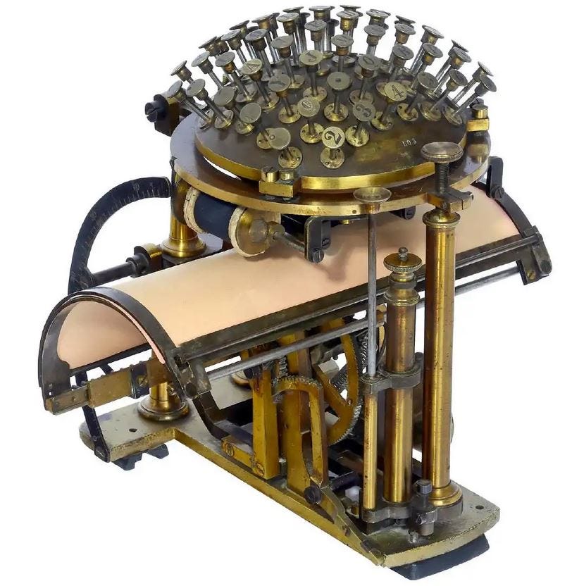 Guys, I Think We Like Typewriters - by Dominic Scalise