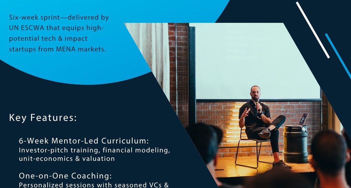 UN ESCWA Launches 2025 Investment Readiness Programme for MENA Startups