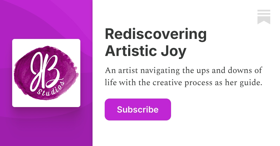 Rediscovering Artistic Joy | Jessica Snowden | Substack