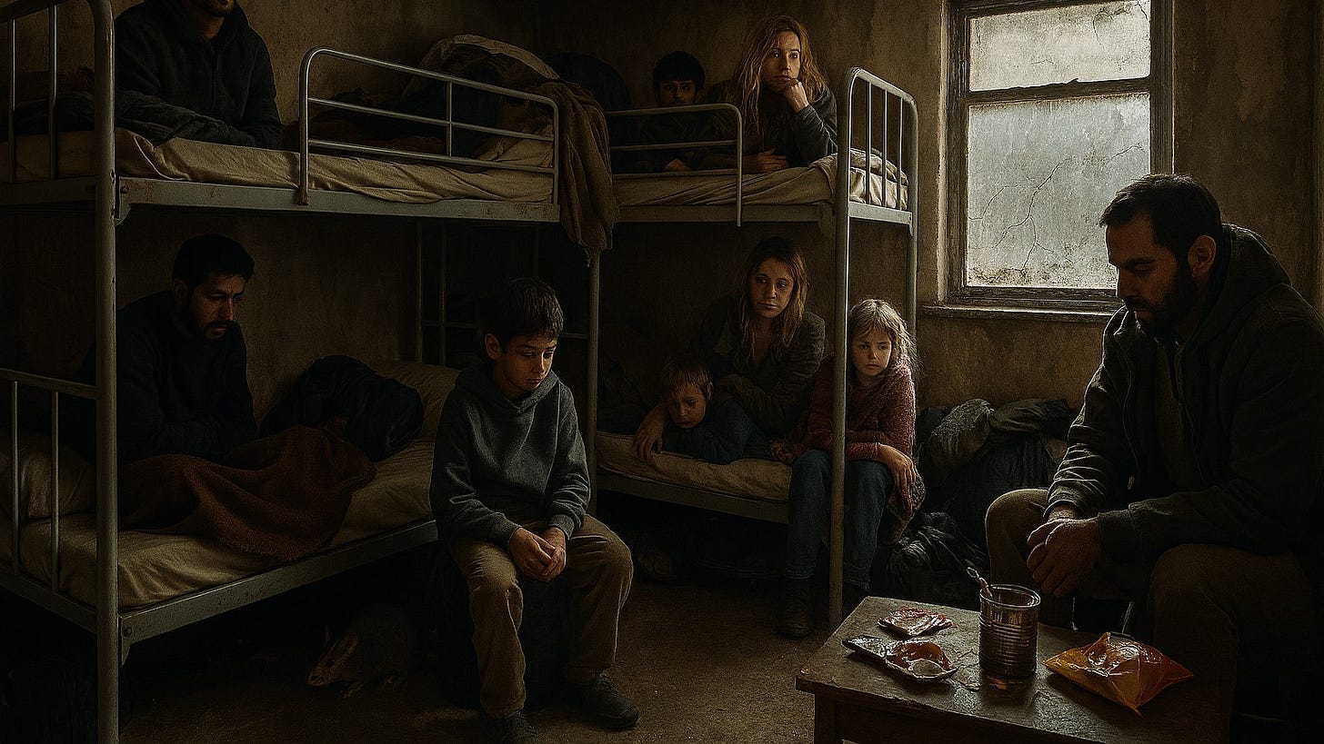 Rats, malnutrition and overcrowding - not luxury - are common at asylum ...