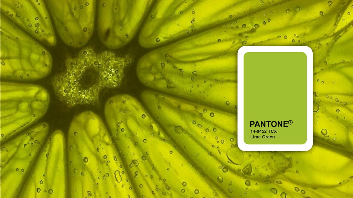 lime pantone