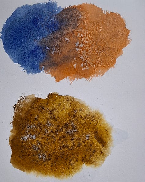 Exploring the Salt Technique for Unique Textures in Watercolour