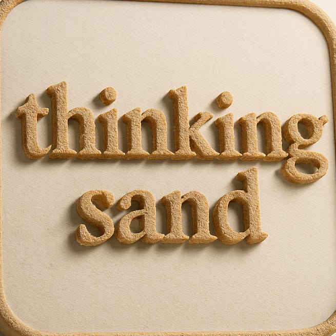 thinking sand | Substack
