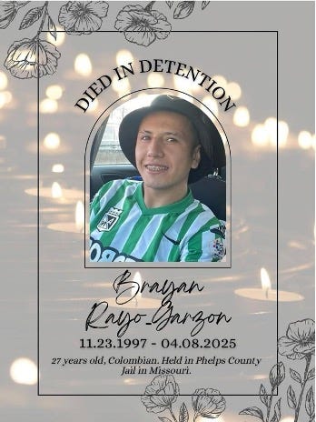 Our Duty to Remember: Deaths in ICE Detention. An Update. (Pt 1 in a ...
