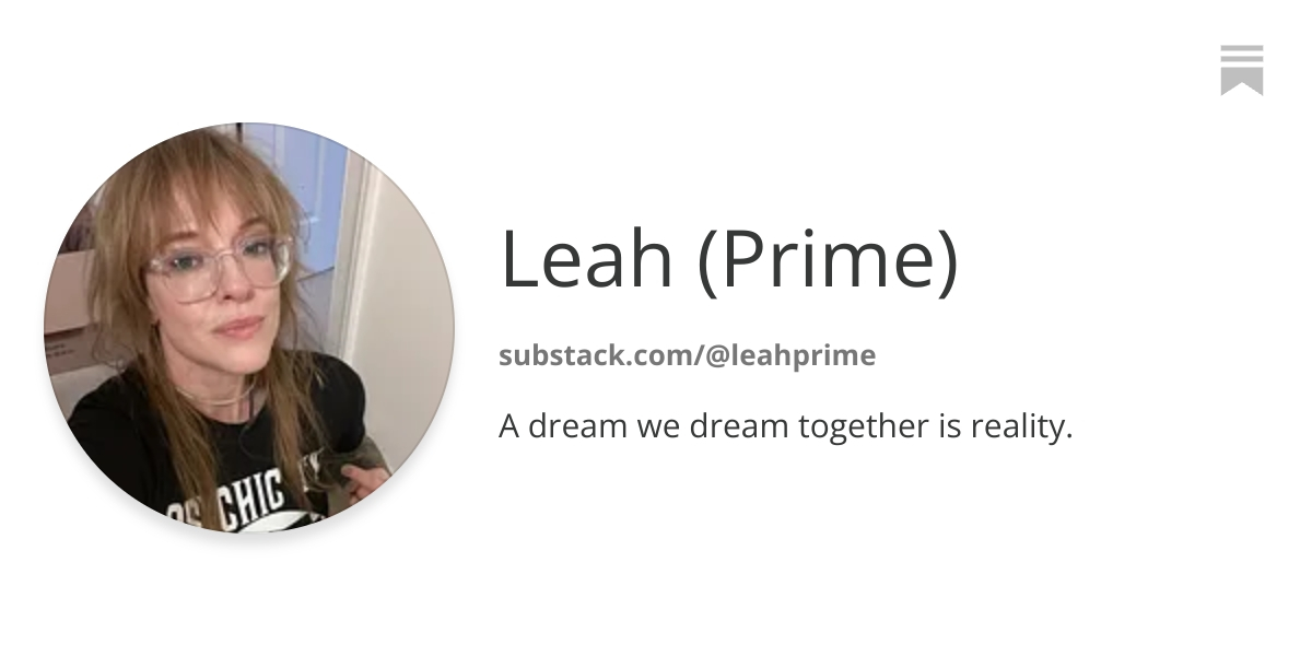 Leah (Prime) | Substack