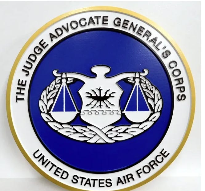 Don't Underestimate the JAGs - by Charles Blanchard