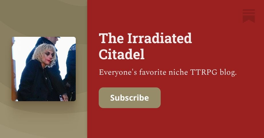 The Irradiated Citadel | Ishmael | Substack