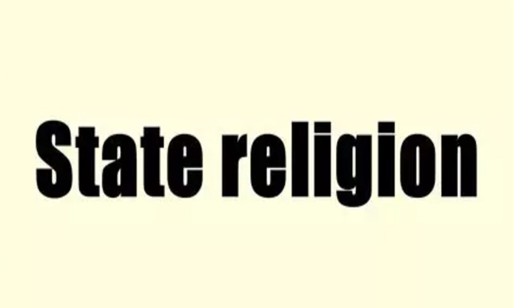 Exposing the religion of the state