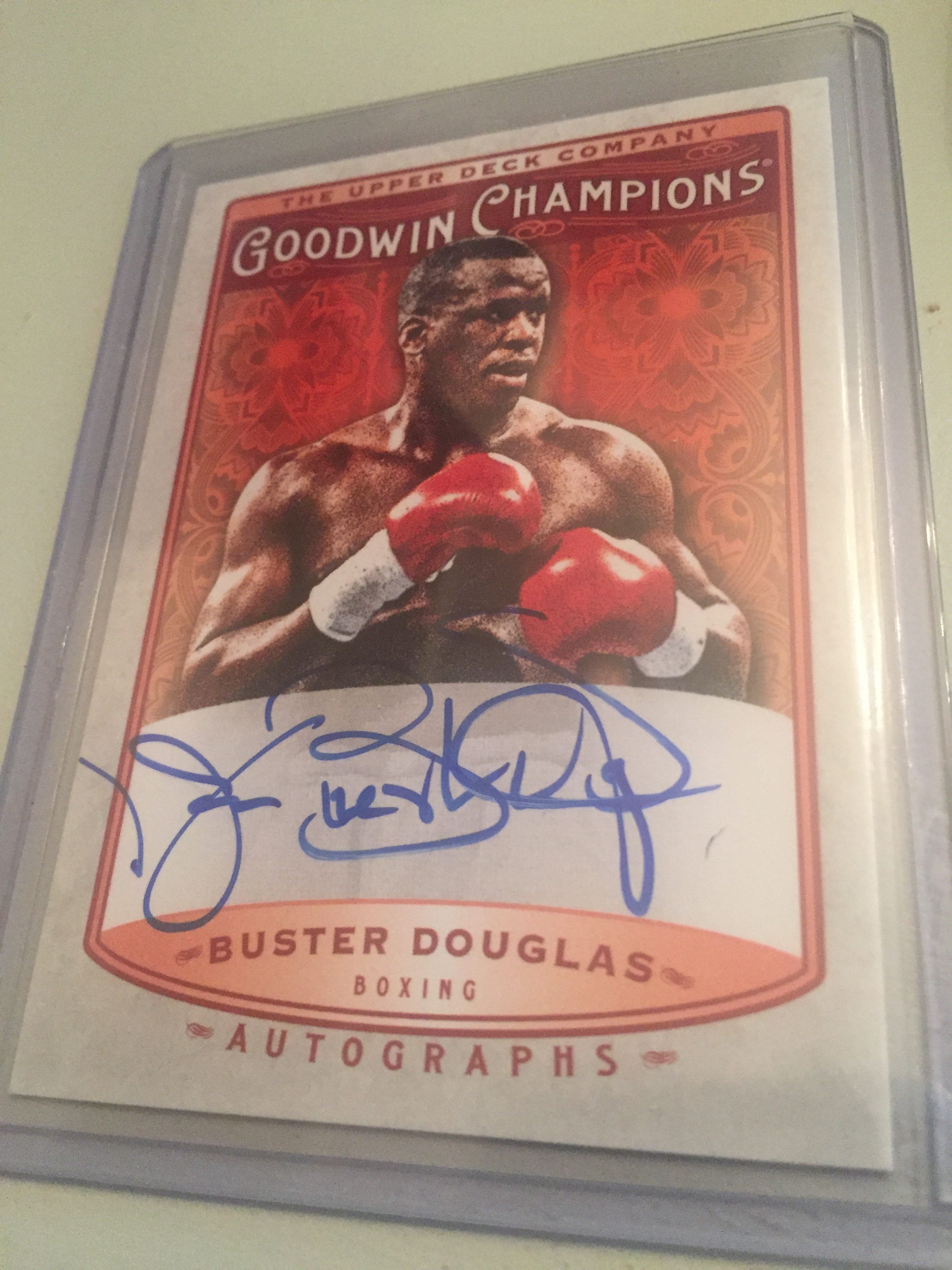 35 years after Douglas' historic upset of Tyson, a story and show and tell
