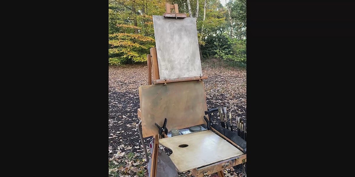 Autumn Oak — en plein air - Alex Kelly Art