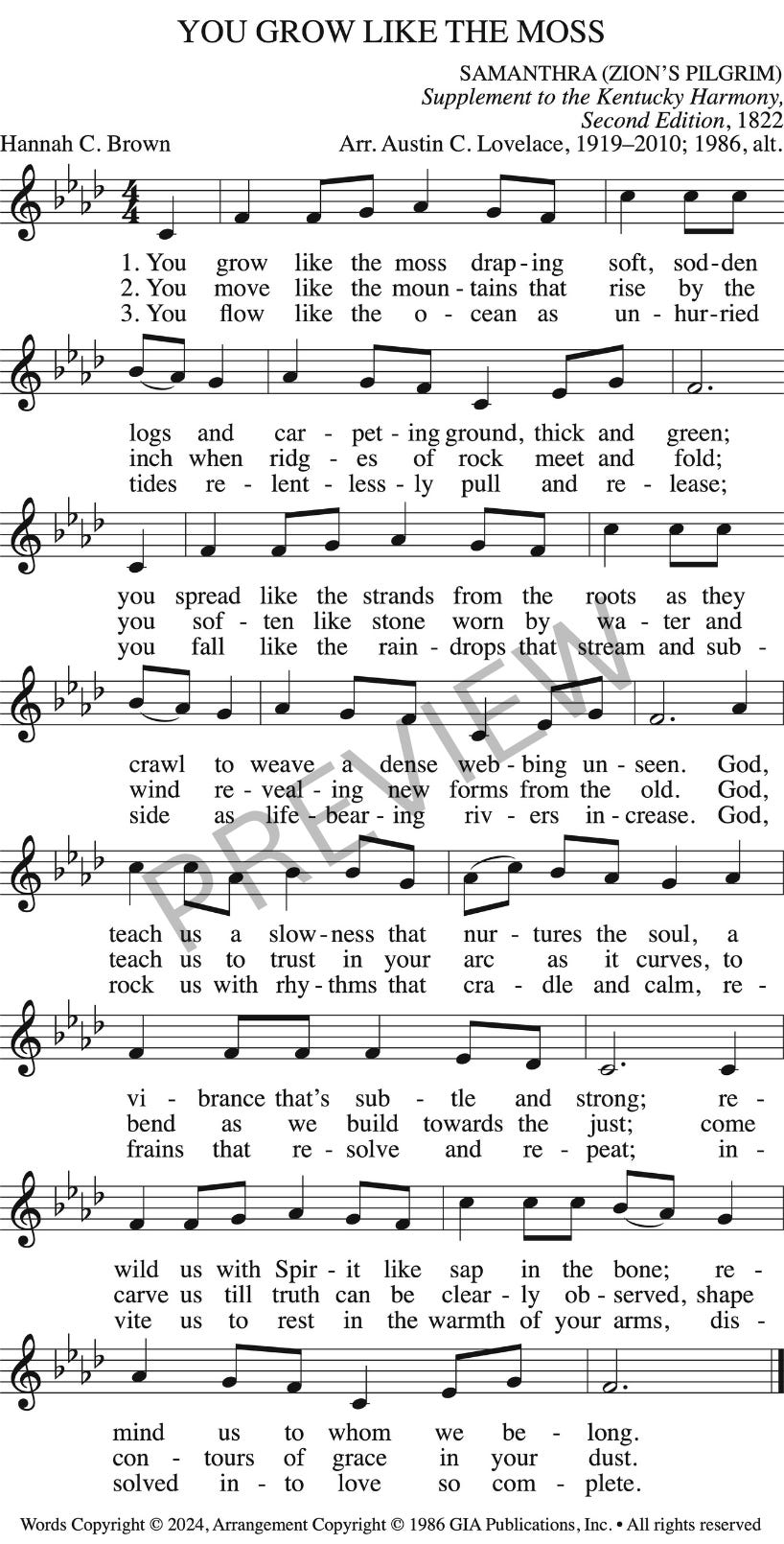 Hymns for Earth Day - by GIA Sacred Music and Adam Tice