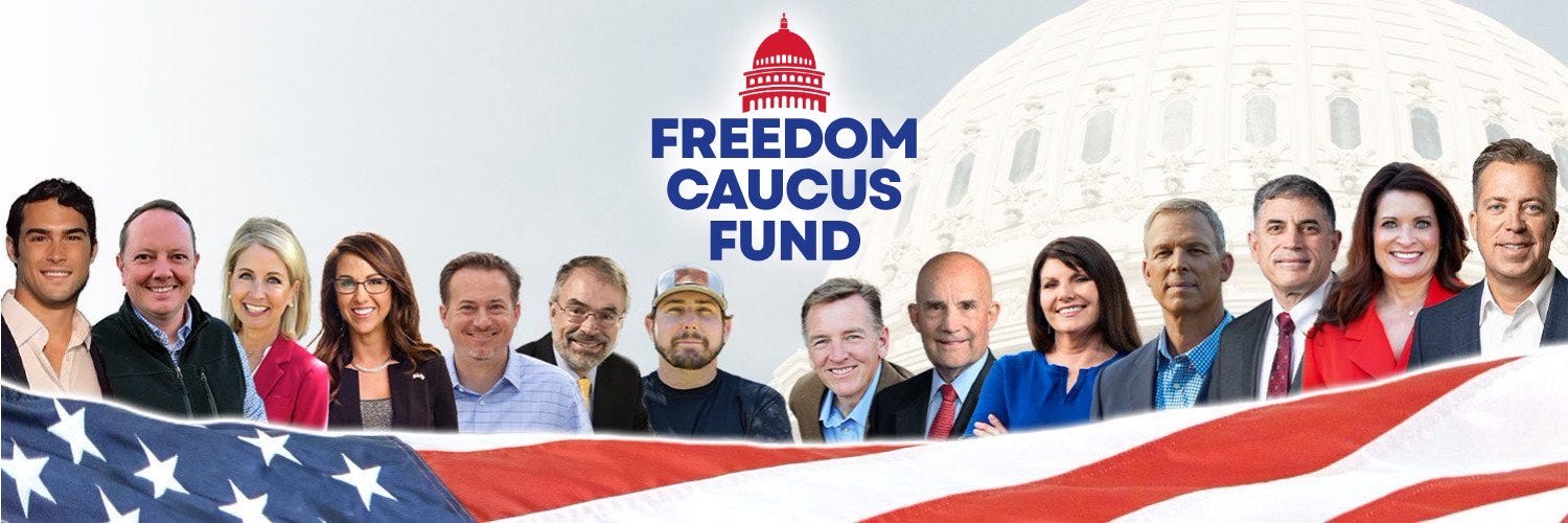 Major Freedom Caucus Announcement! - Freedom Caucus Fund