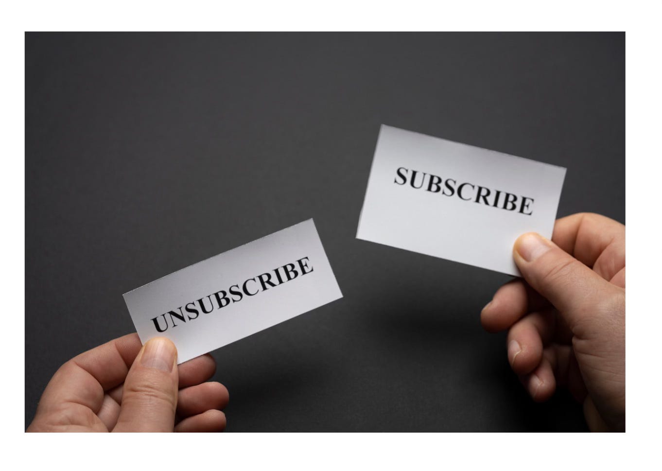 How to Unsubscribe/Manage Subscription