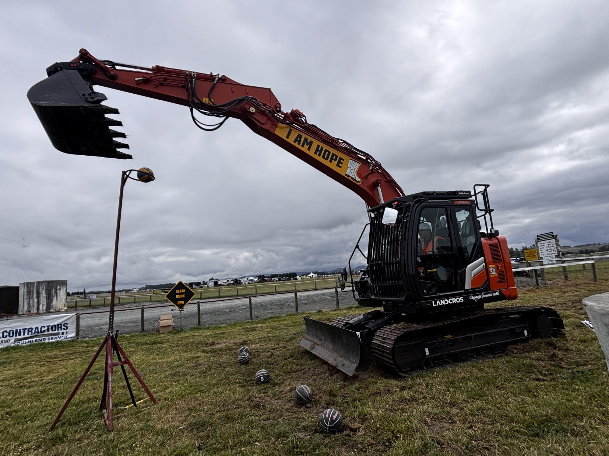 Jahna Crombie crowned Southland's excavator operator champion