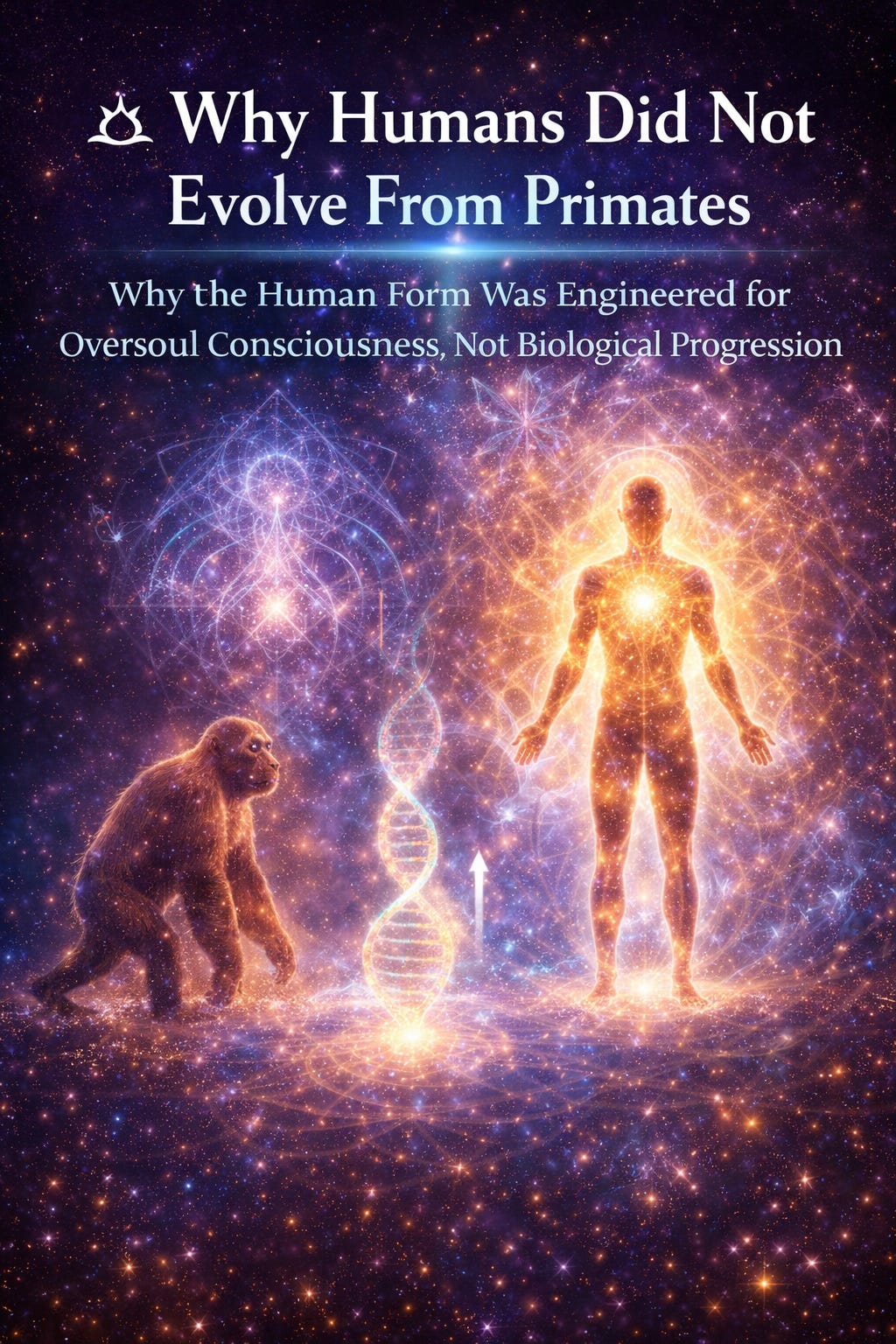 Why Humans Did Not Evolve From Primates