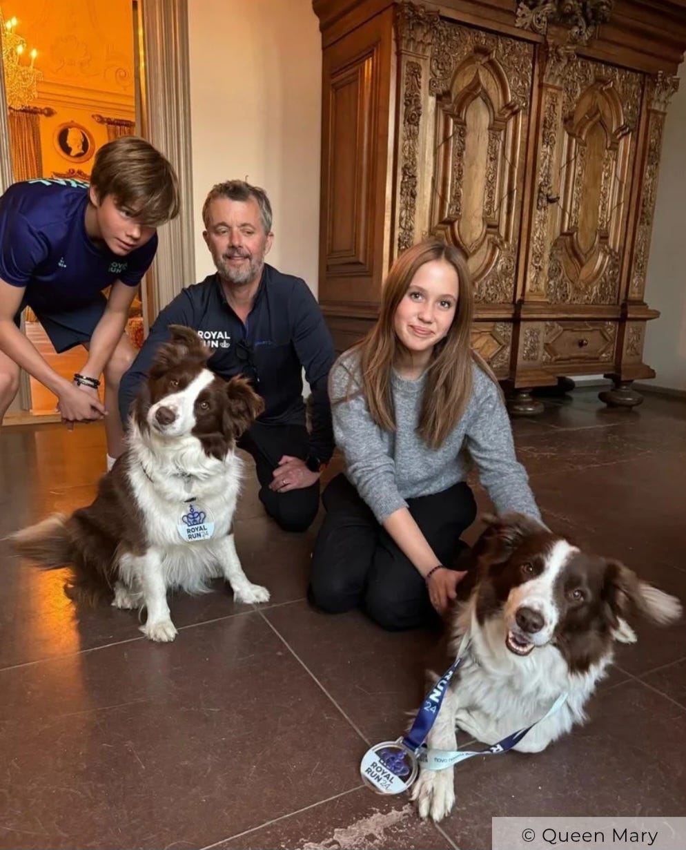 All the Royal Doggos: King Frederik X and Queen Mary's Grace and Coco