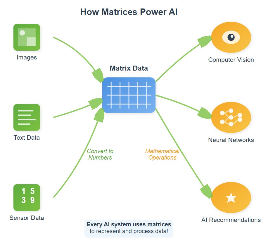 Day 10: Matrices and Matrix Operations - The Building Blocks of AI