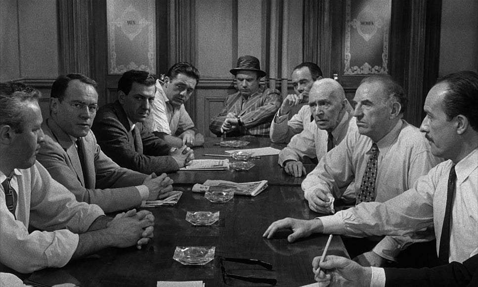 12 Angry Men - November Movie Club Week 4 - by Kaden Watson