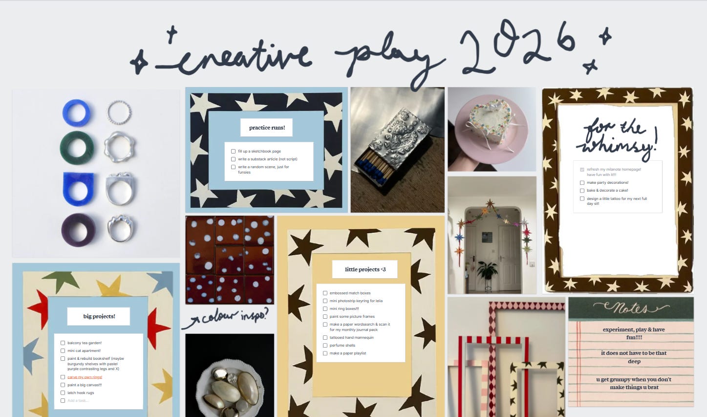 I Fear You Need A Creative Curriculum (get more whimsical!! now!!)