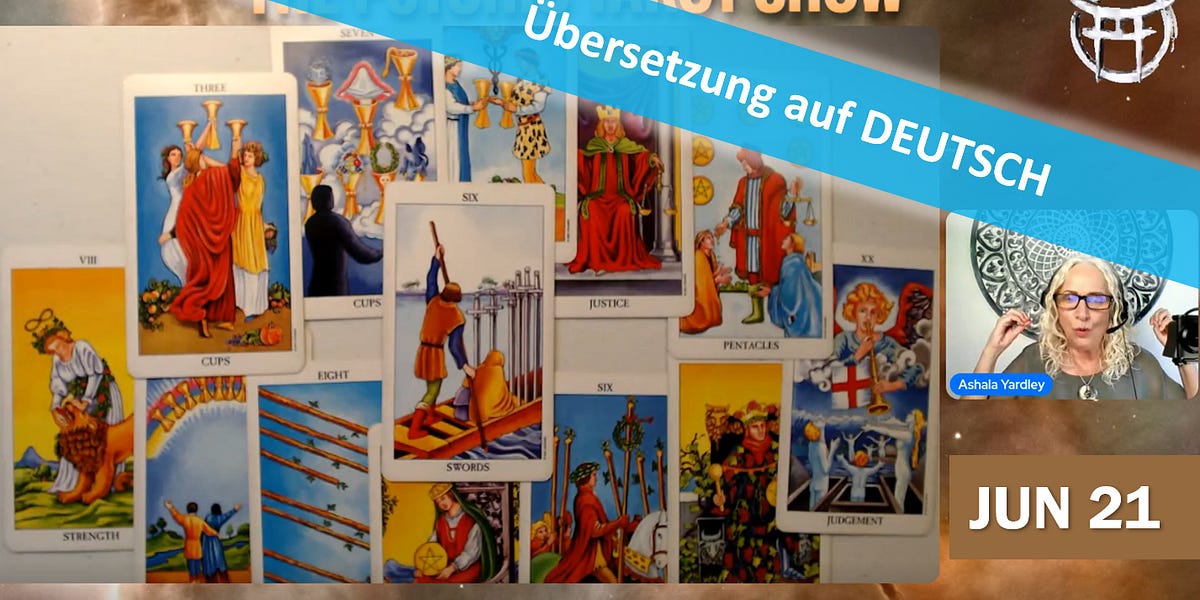 PSYCHIC TAROT mit Ashala - Lichtweiser-Substack von Ina