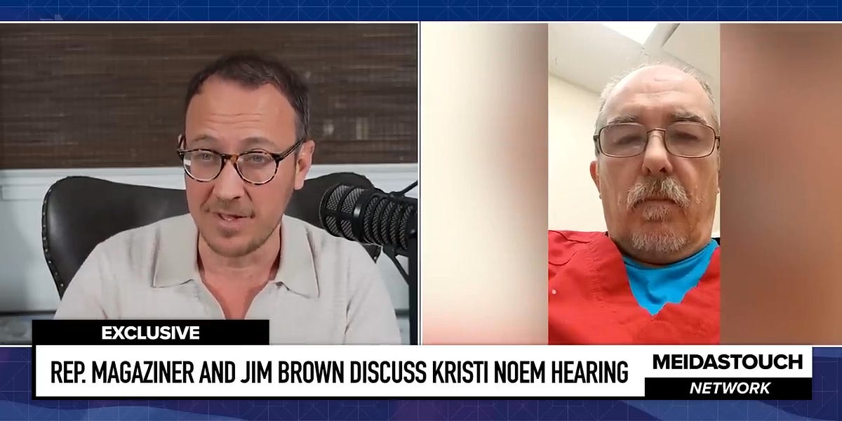 Exclusive: Rep. Magaziner and a Navy Veteran on Confronting Kristi Noem