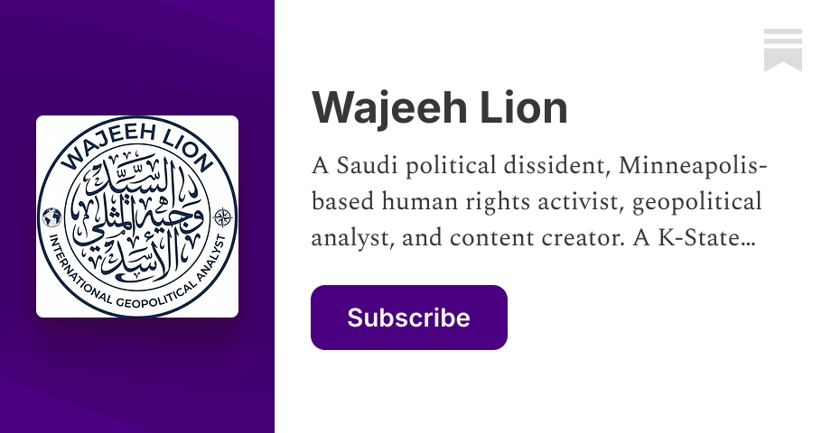 Wajeeh Lion Podcast | Substack