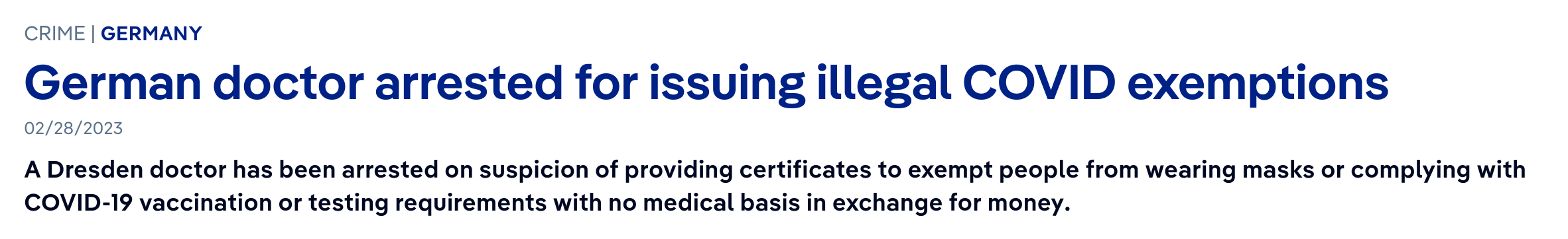 The fight for the Covid narrative