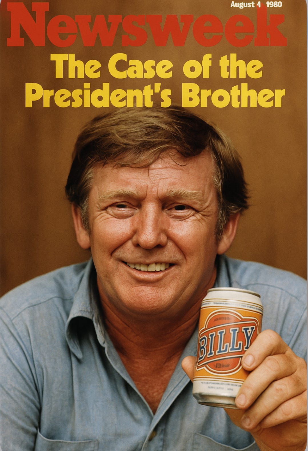 Congress Is Making Me Crazy: On Donald Trump and Billy Beer
