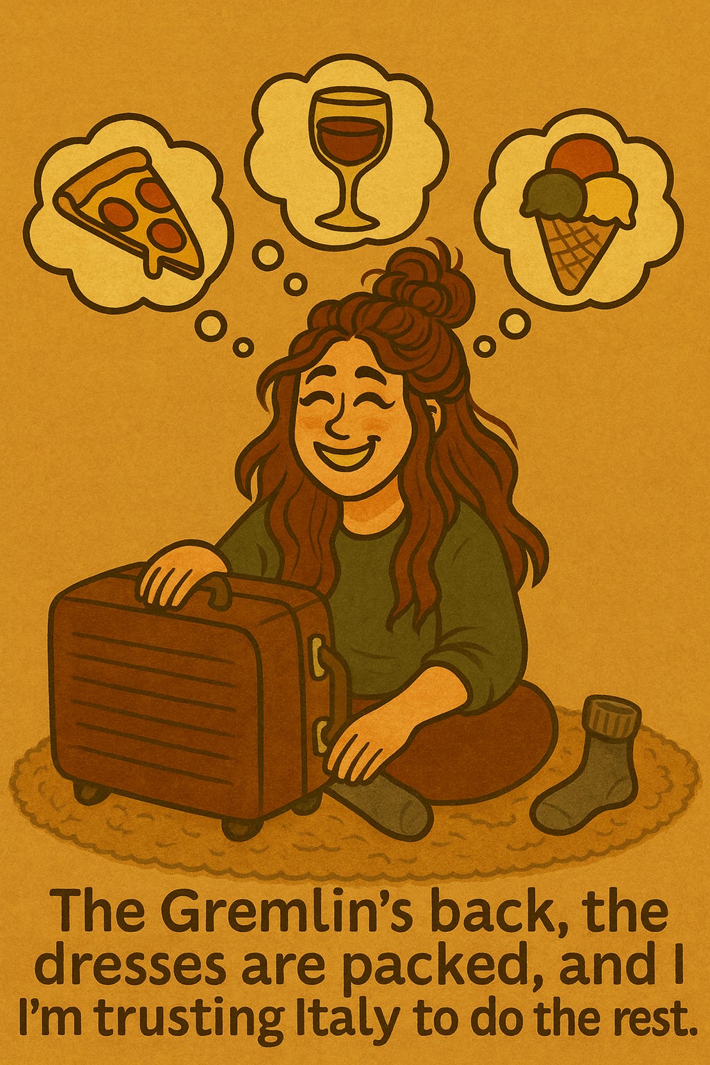 The Gremlin’s Back (And She’s Got Plans for Rome)