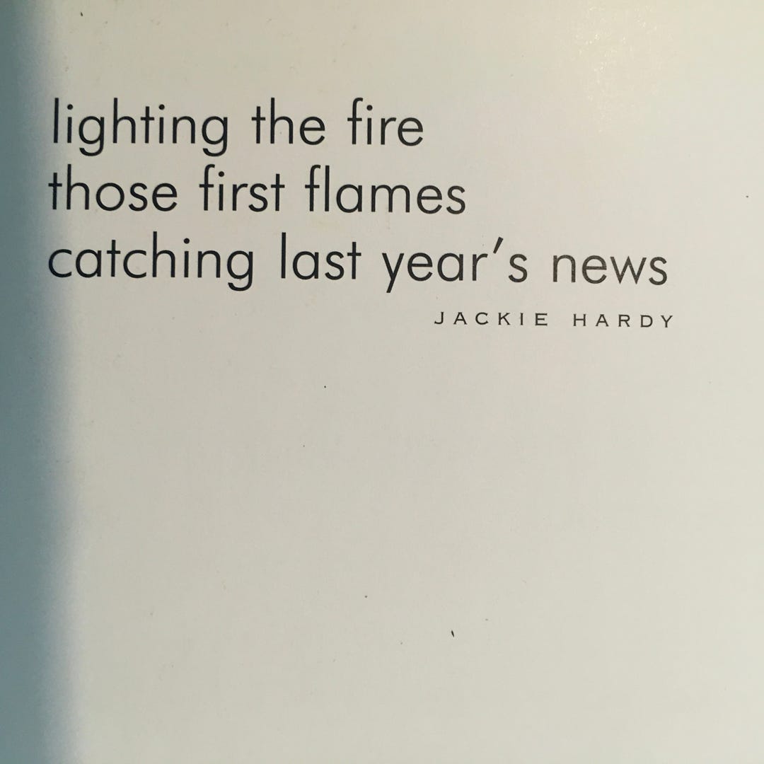3 'fire' haiku from "Haiku: Poetry Ancient & Modern