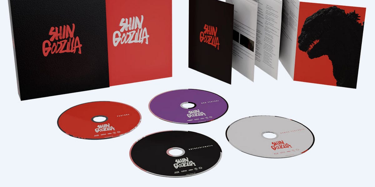 Godzilla Store Offers SHIN GODZILLA Deluxe Collector's Edition UHD/BD Set