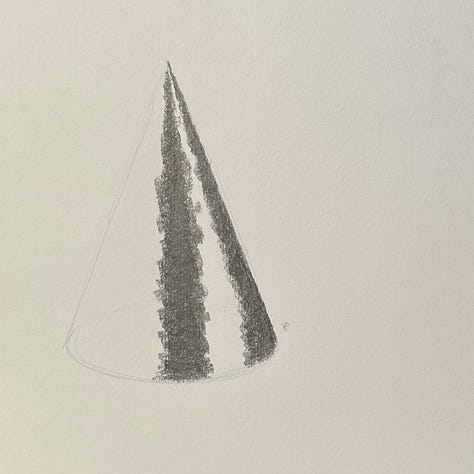 Shading: The Cone - Marks by Mallory