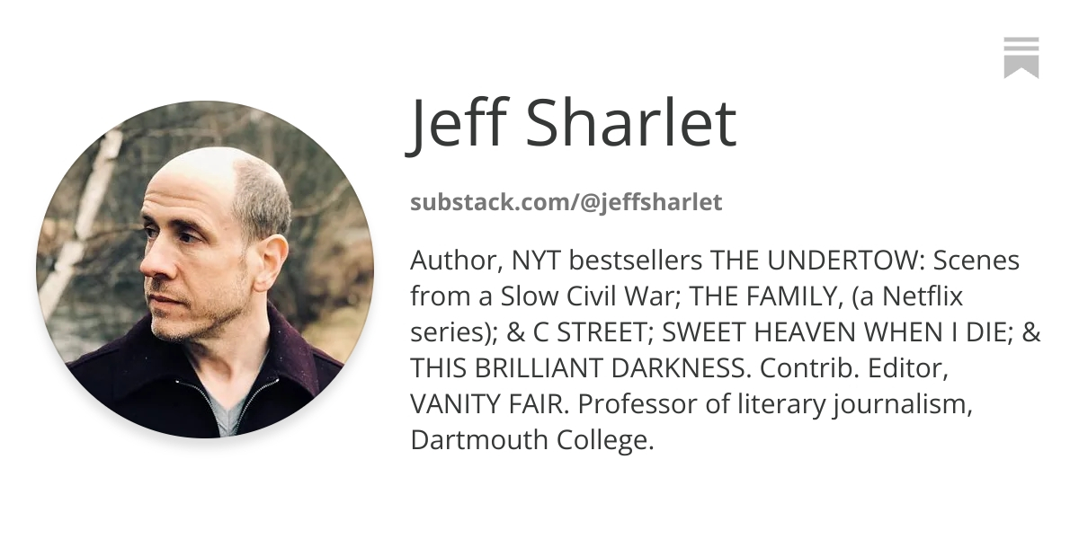 Jeff Sharlet | Substack