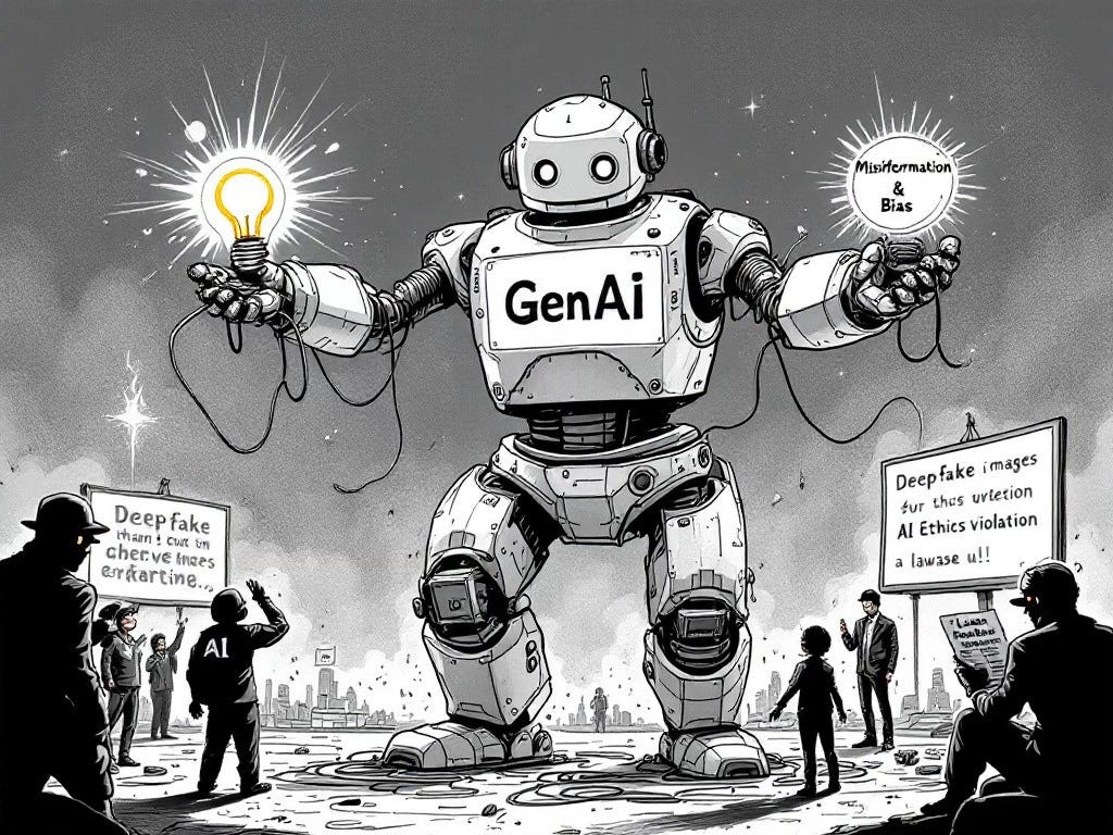 The Dark Side of GenAI - by Arun Raghunathan