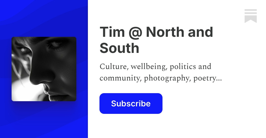 Tim @ North and South | TIMOTHY SHORT | Substack