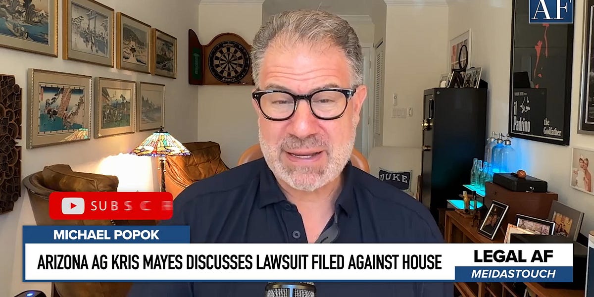 MAGA Mike RUNS as He's Served with Lawsuit He Feared