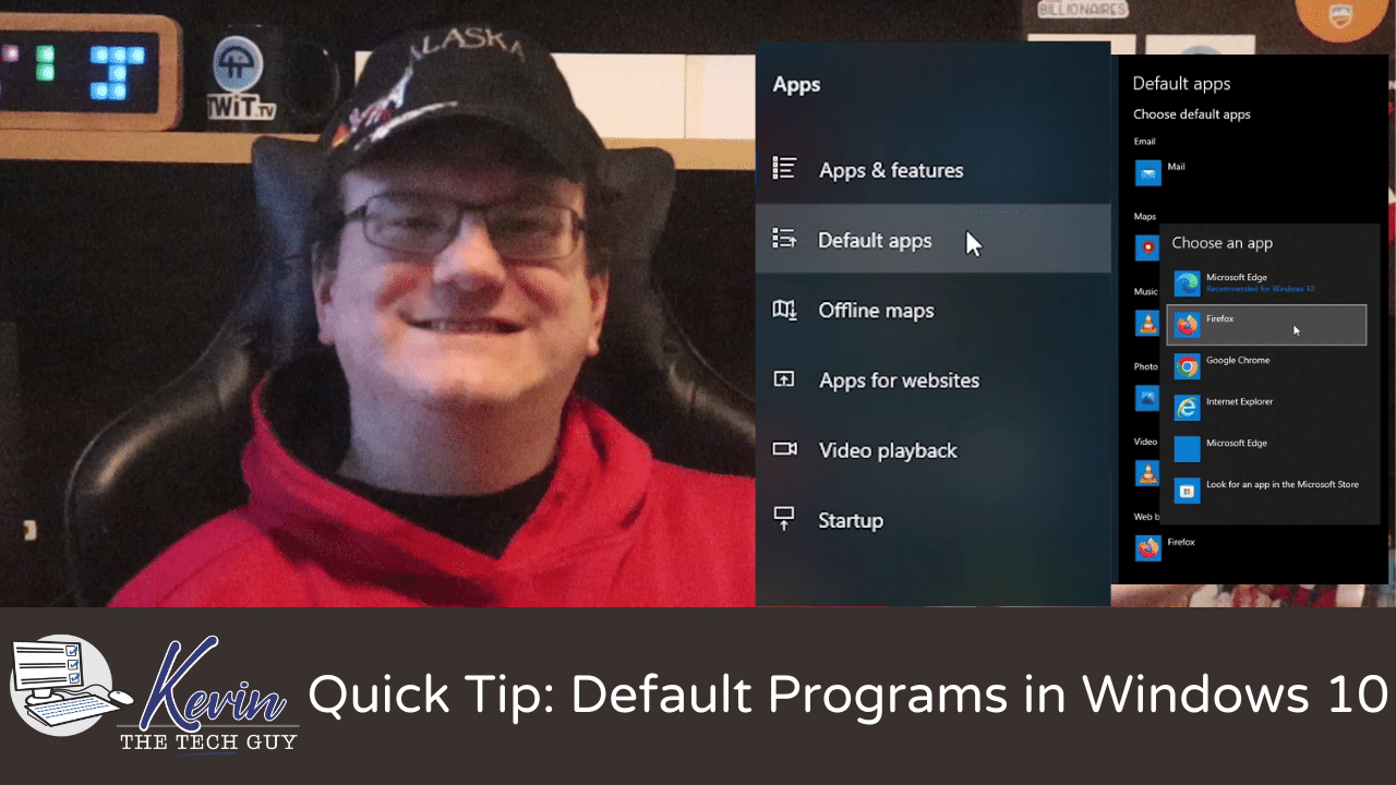 Quick Tip: How To Change Default Programs in Windows 10