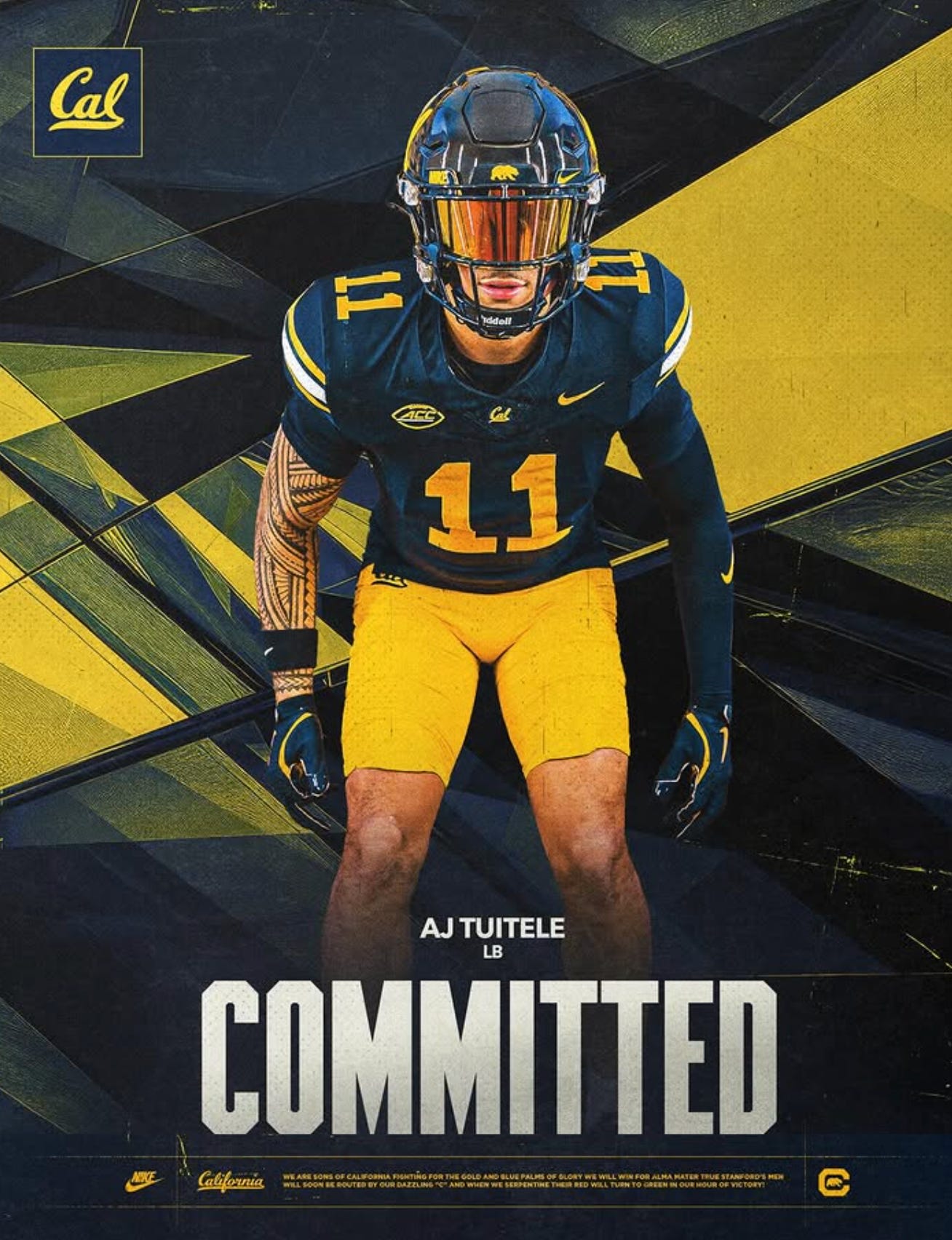 Cal Football Transfer: AJ Tuitele, Linebacker From USC