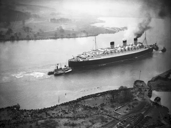 A Brief History of the RMS Queen Mary - by Roxy Tart